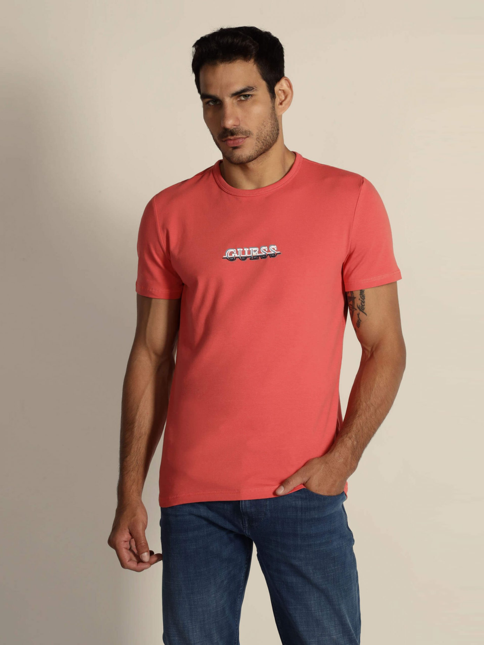 Maksim Logo Tee - Guess
