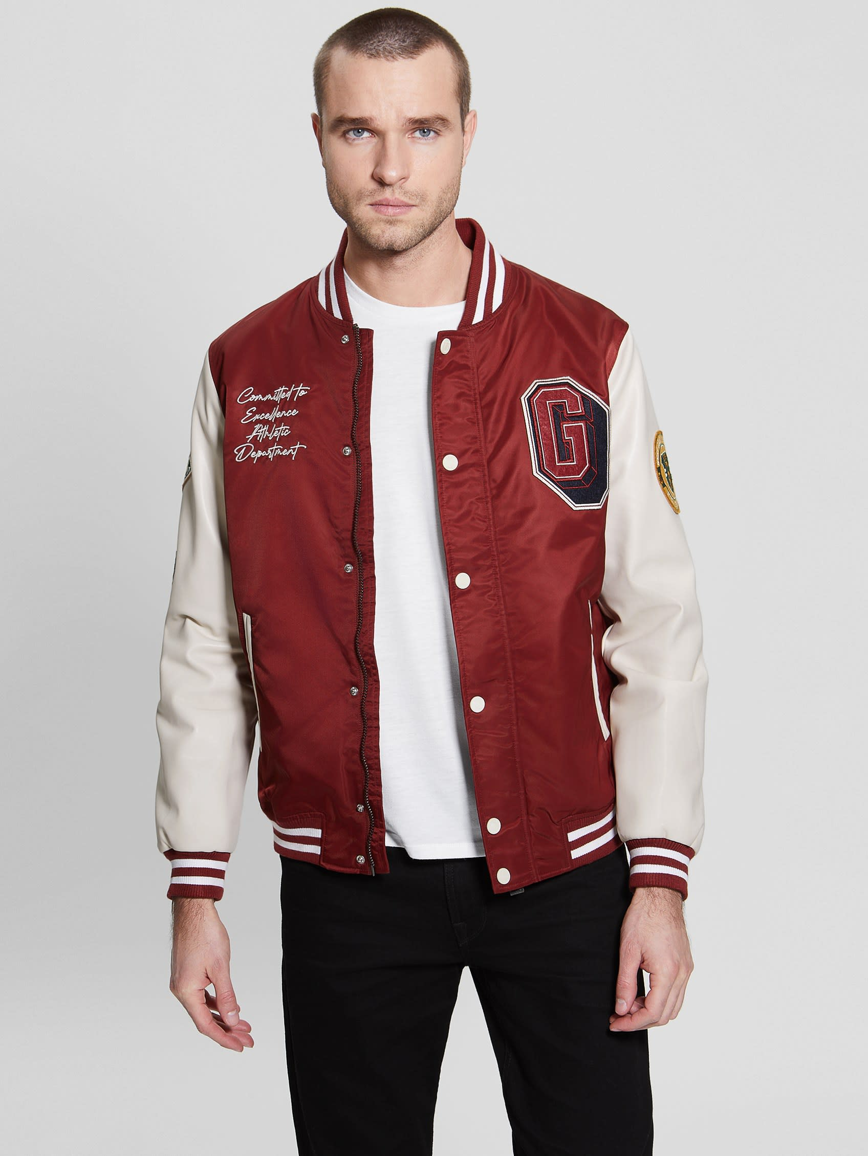 Patch Varsity Jacket - Guess