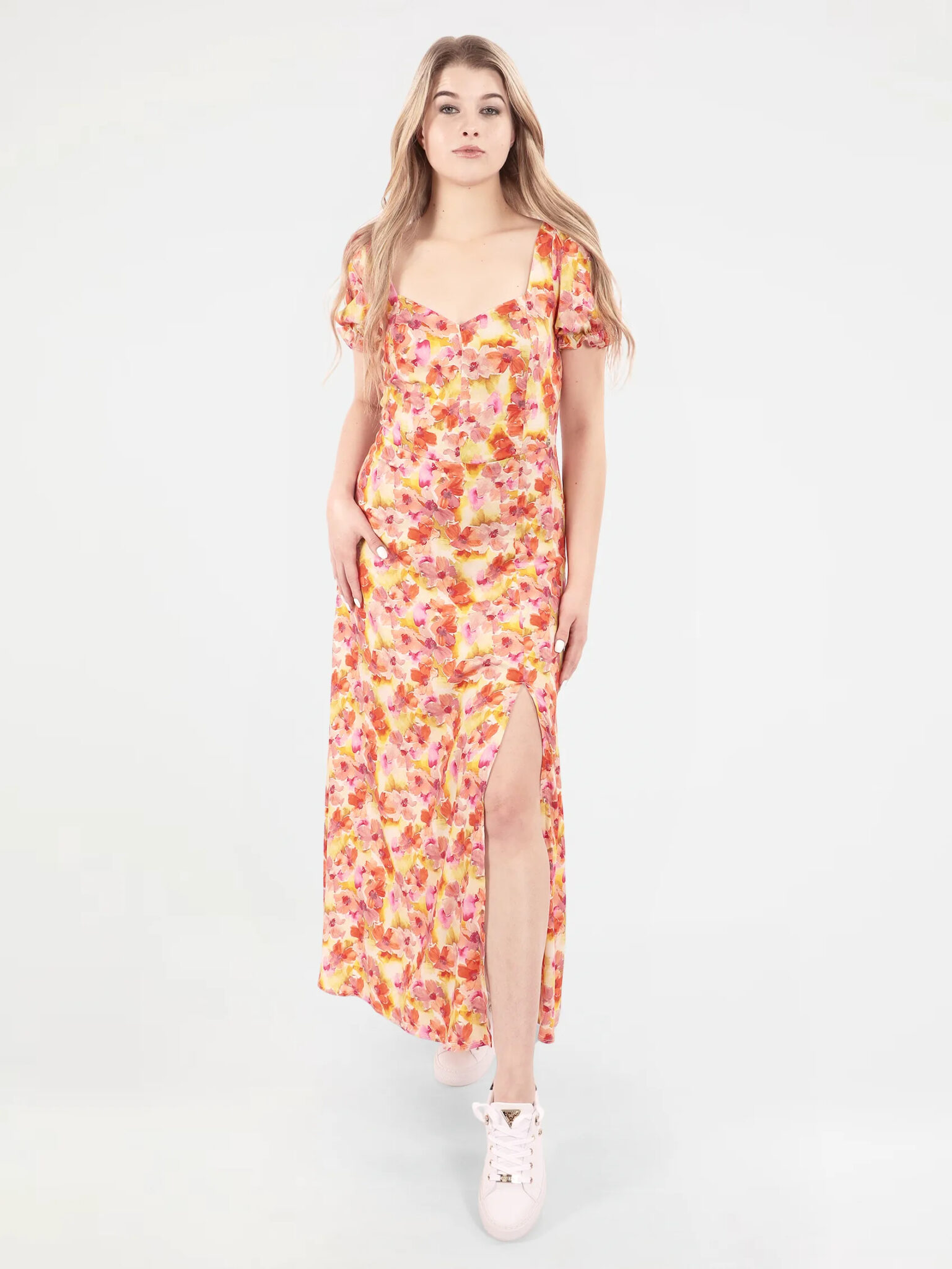 Adelaide Long Dress | Guess